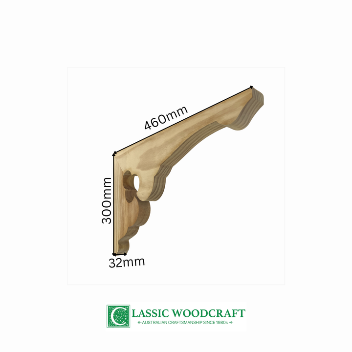 Corner Brackets - Decorative Timber Verandah Brackets – Classic Woodcraft