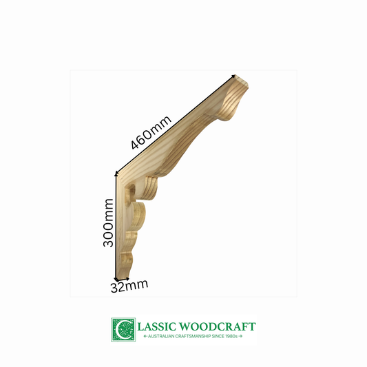 Corner Brackets - Decorative Timber Verandah Brackets – Classic Woodcraft